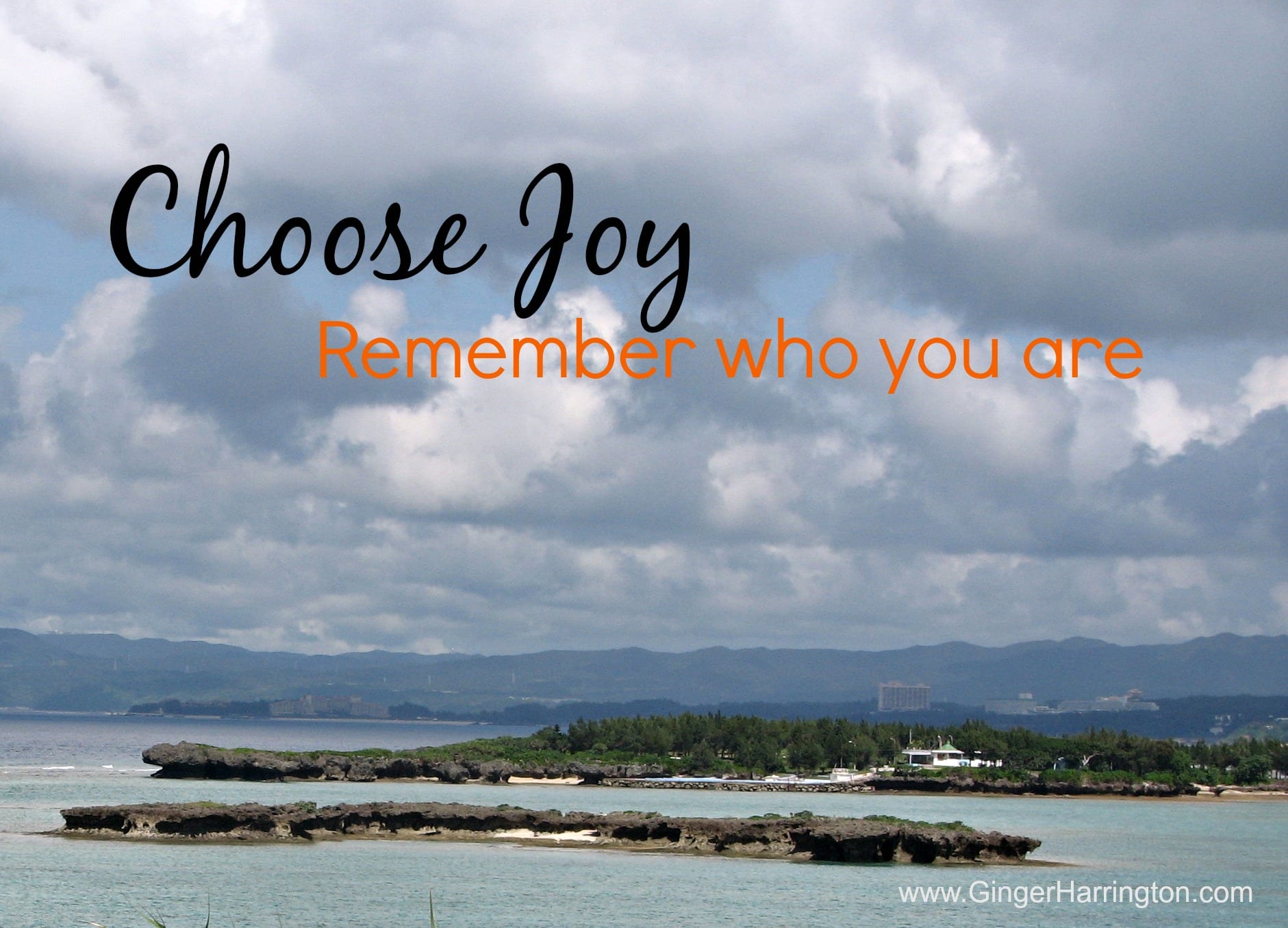 Choose Joy: Let Go of Joy Stealers | Ginger Harrington