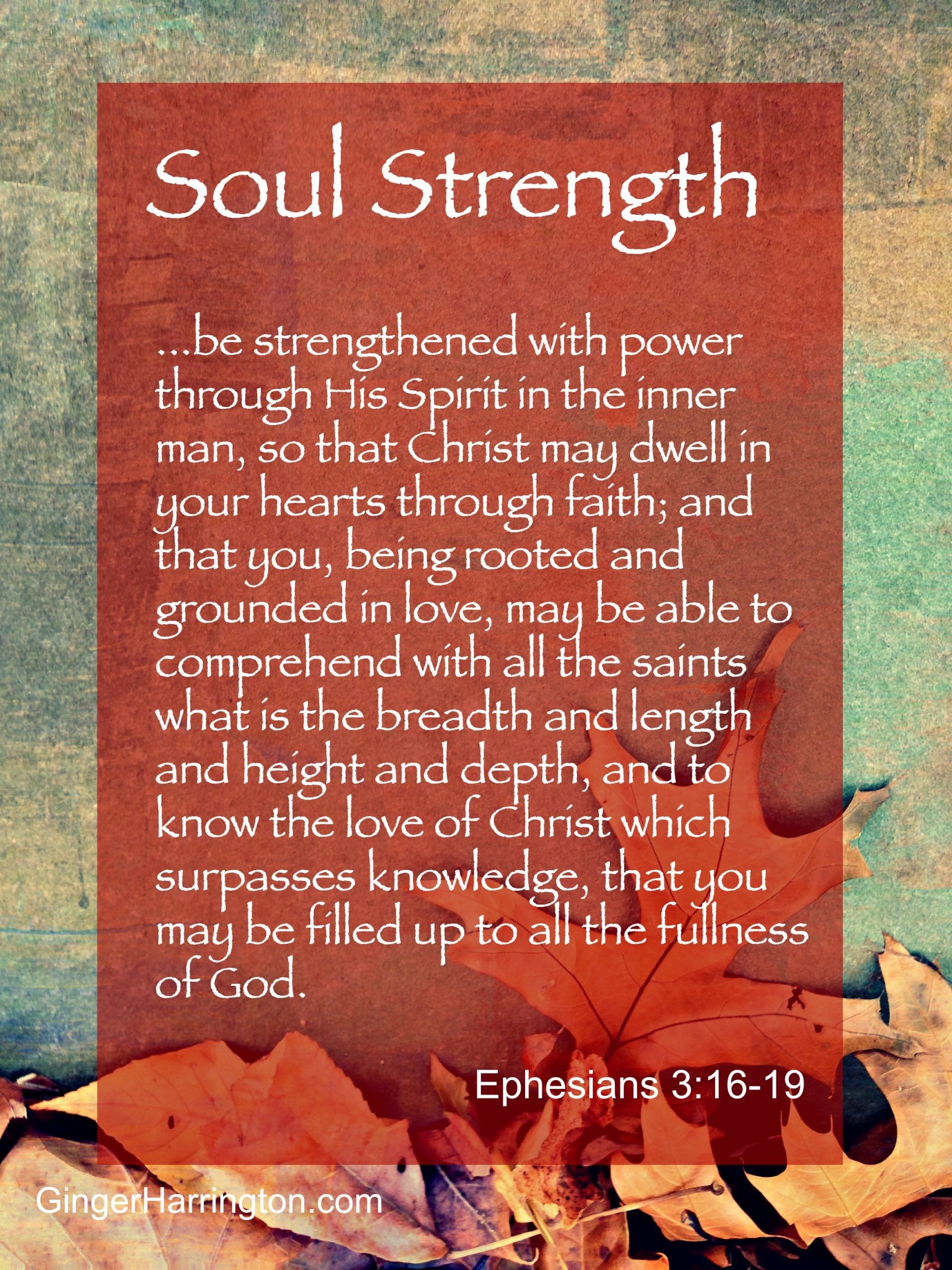 Soul Strength | Ginger Harrington