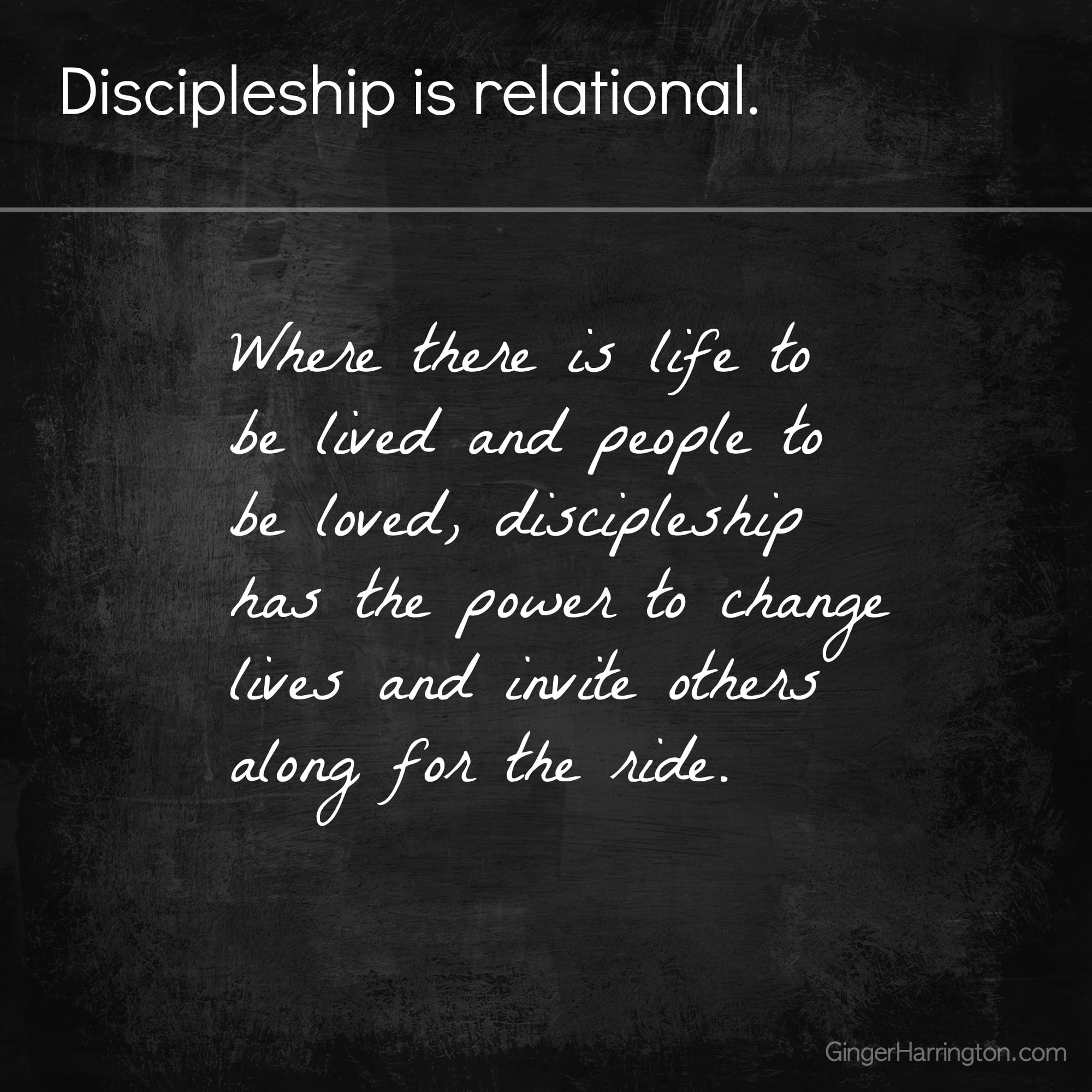 Five Powerful Truths About Discipleship to Embrace Today | Ginger ...