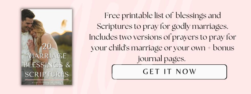20 Powerful Blessings and Scriptures to Pray for Godly Marriages